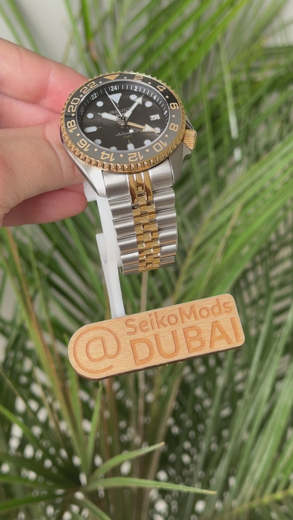 Seiko SSK021 Two-Tone Guinness GMT (Built to Order) – SVK Watches